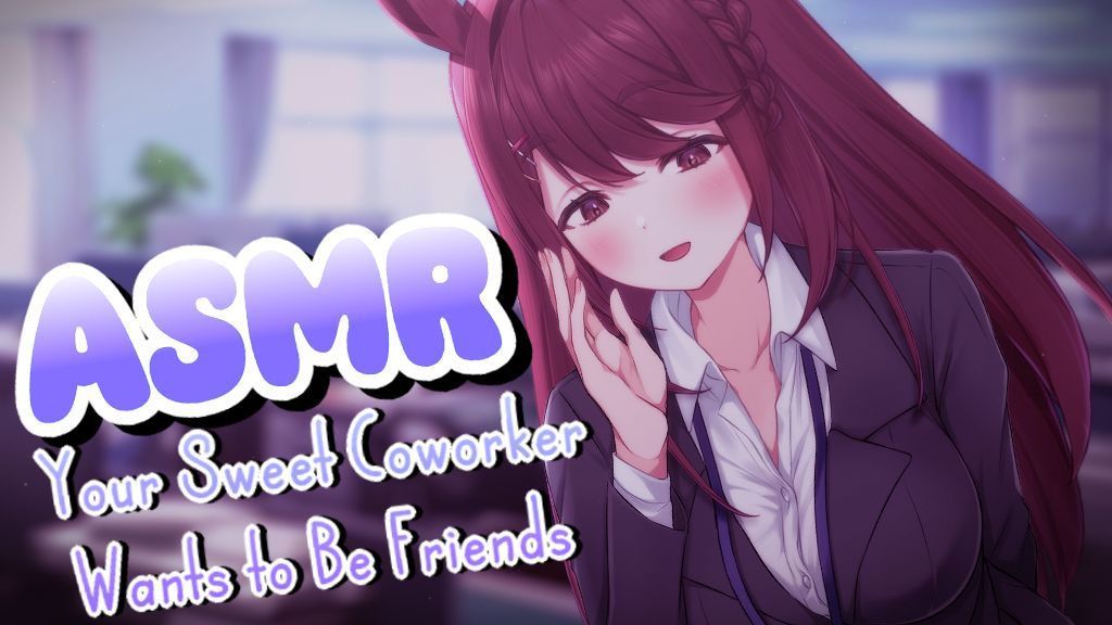 Your Sweet Coworker Wants to Be Friends || 【ASMR 3DIO】